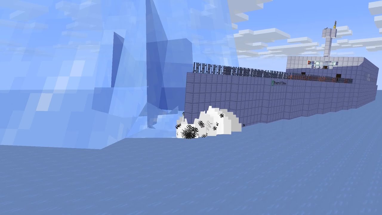 Minecraft Sinking Ship 6 Animation Part 2 - YouTube