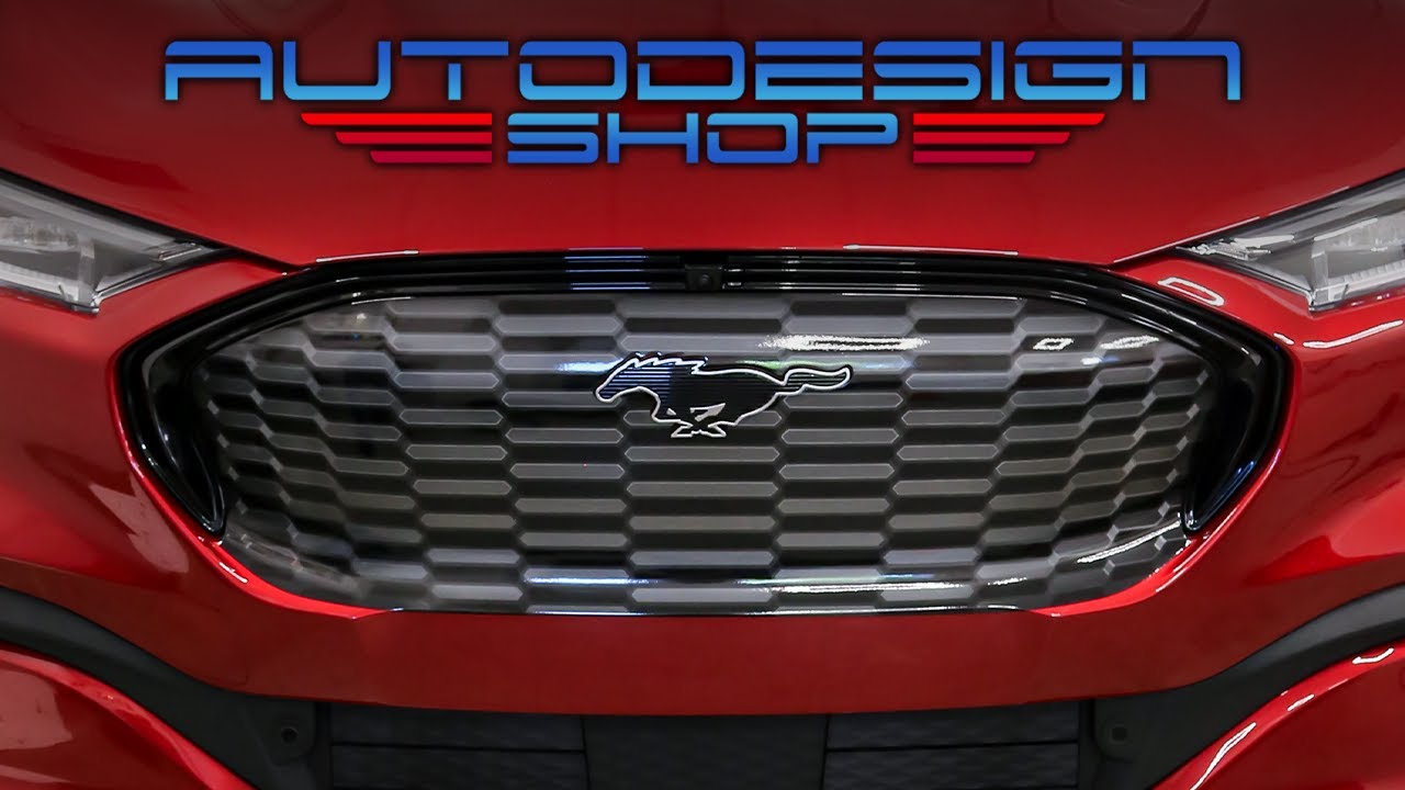HOW TO INSTALL Front Grill Imitation Decal for MACH-E | Autodesign.shop ...