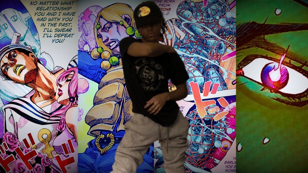 DARK DETERMINATION WITH KING NOTHING VS I AM A ROCK (JoJo's Bizarre ...