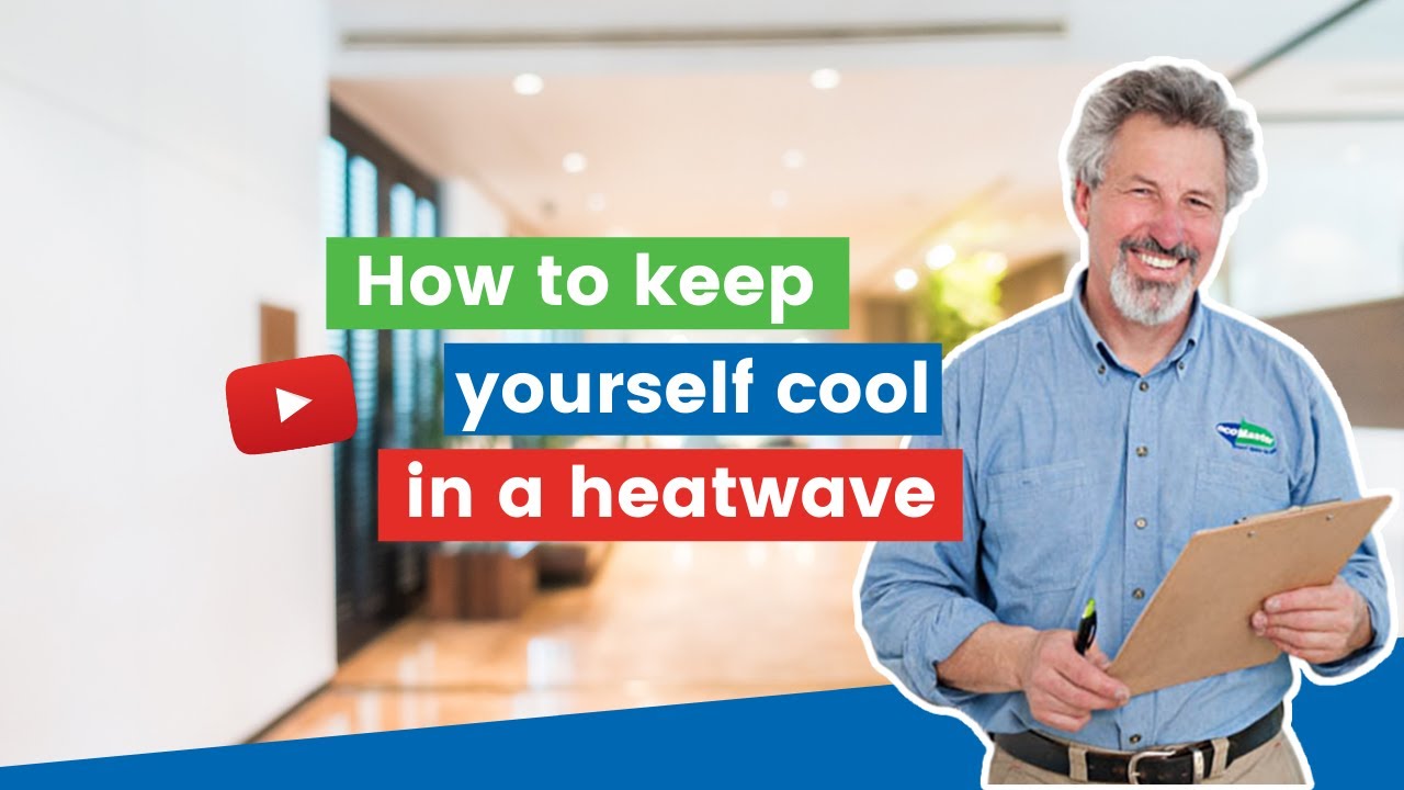 How to keep yourself cool in a heatwave - YouTube