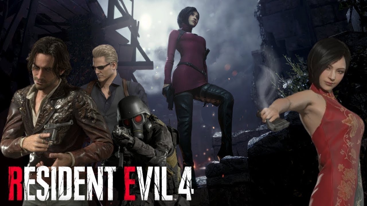 Resident Evil 4 remake ps4 pro 4K HDR part 1 Separate Ways - YouTube