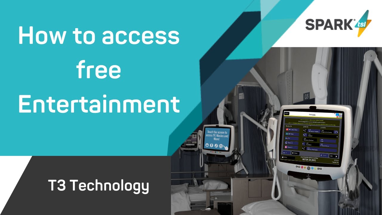 Touch Screen Bedside Unit Help Guide: How to access free Entertainment ...