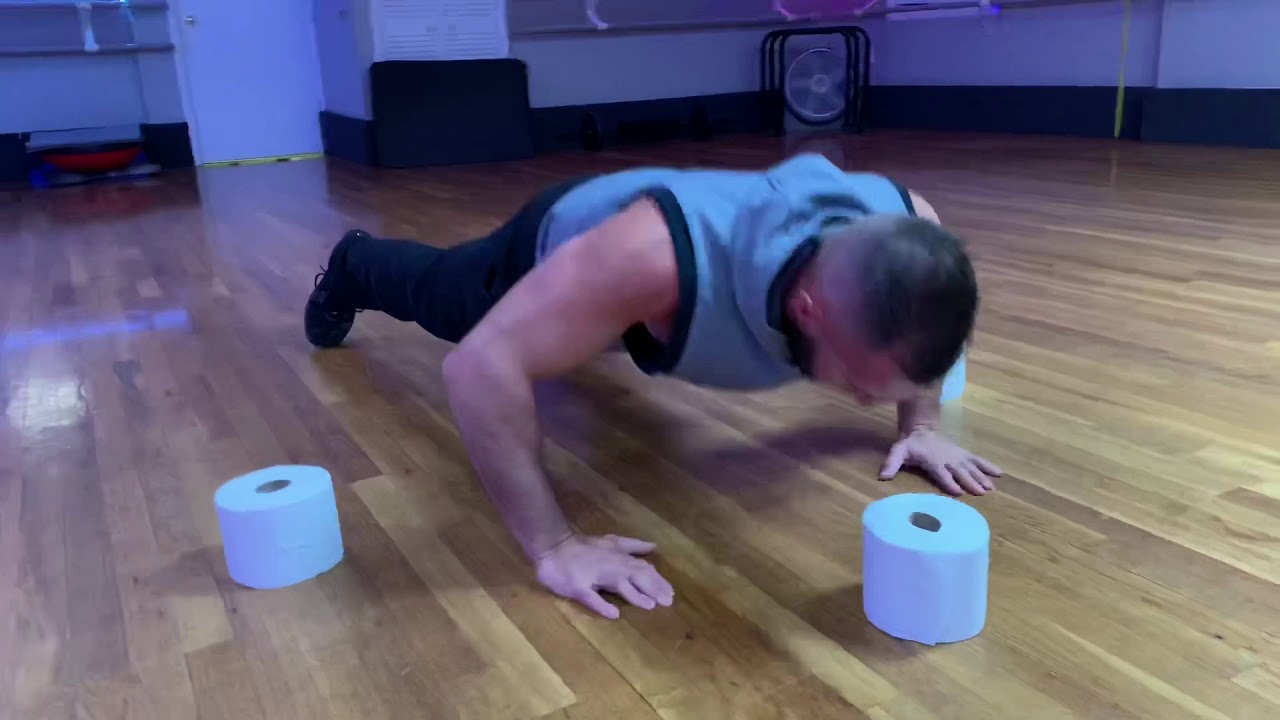 AT HOME WORKOUT - toilet paper - YouTube