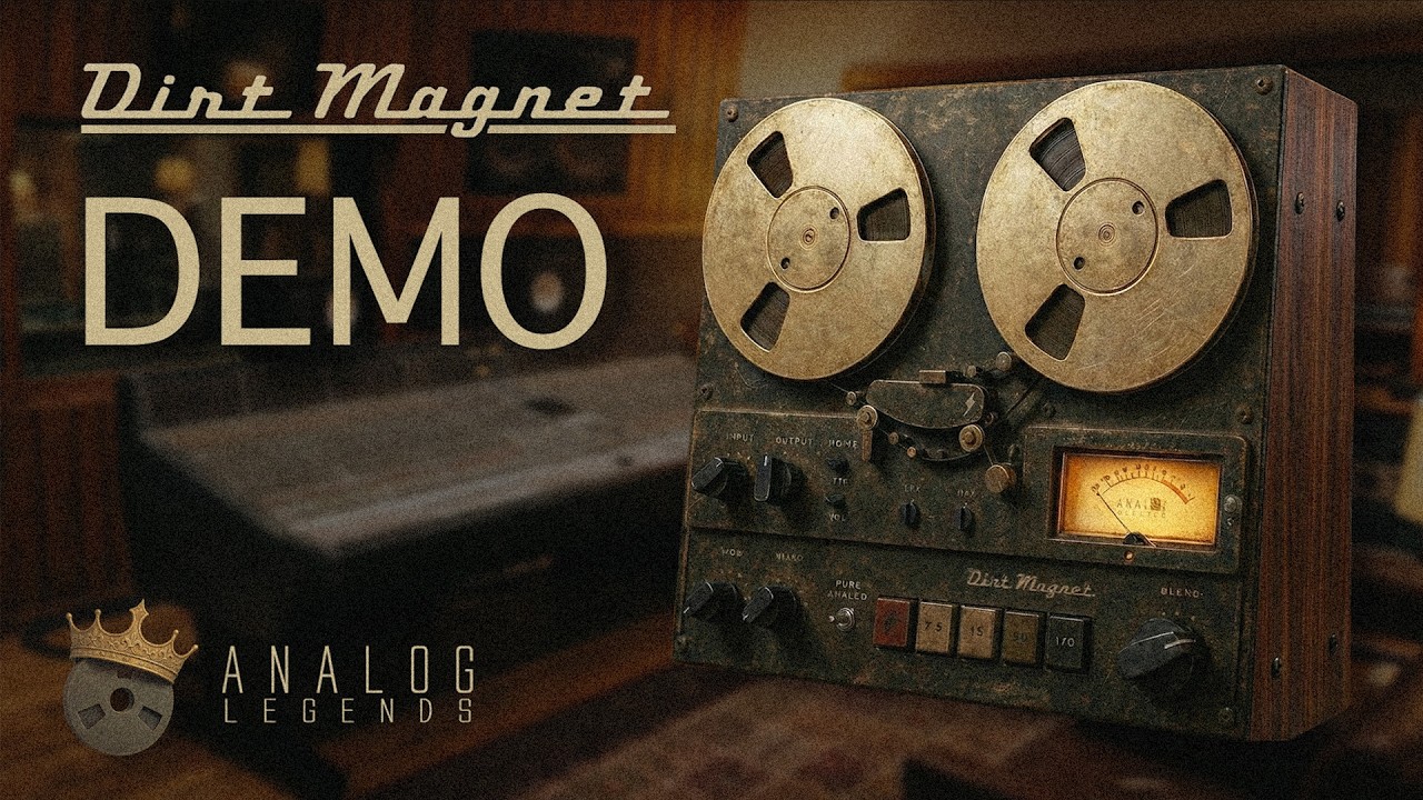 Dirt Magnet – The Ultimate Tape Plugin (VST/AU/AAX/CLAP) | Analog ...