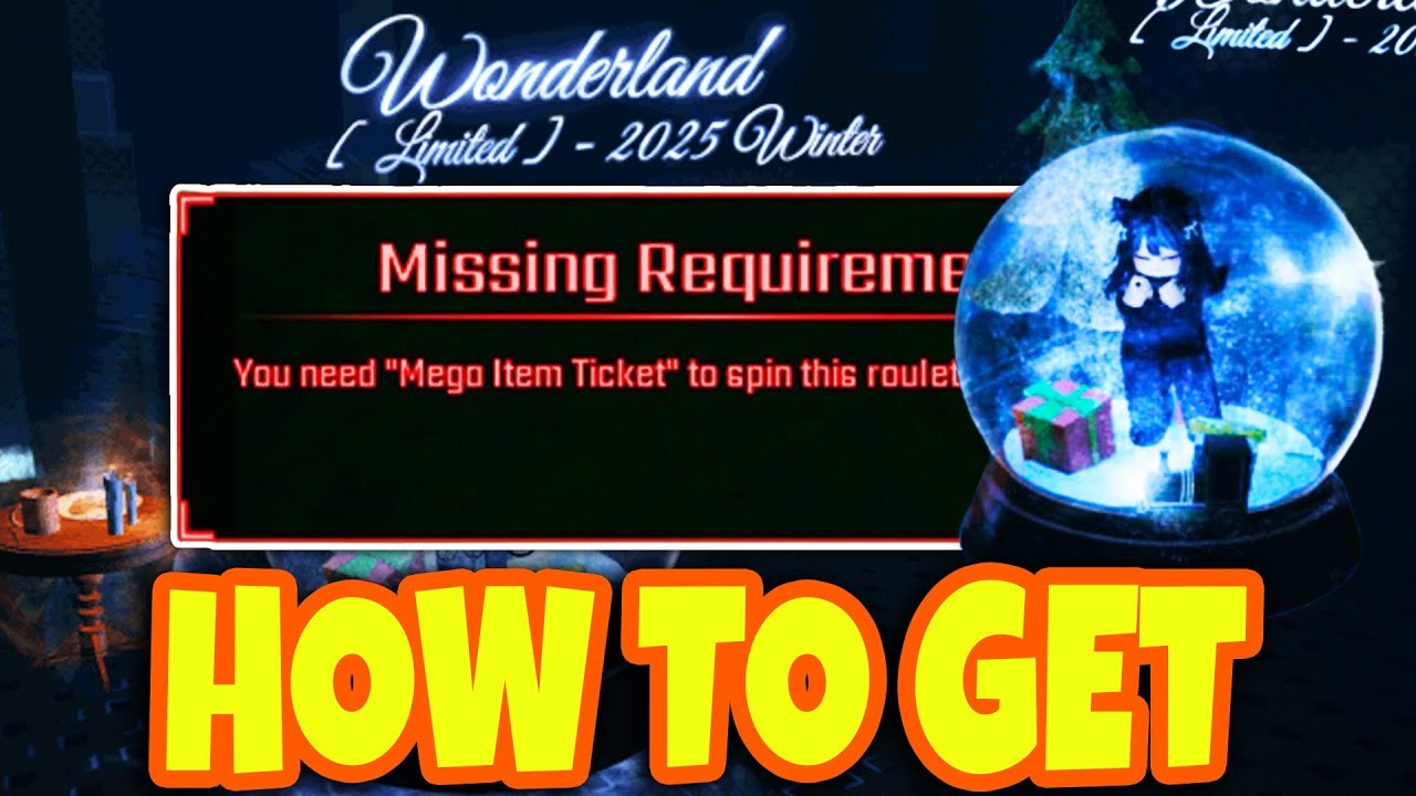 How To GET MEGA ITEM TICKET SHOWCASE In SOLS RNG WINTER UPDATE! Roblox ...