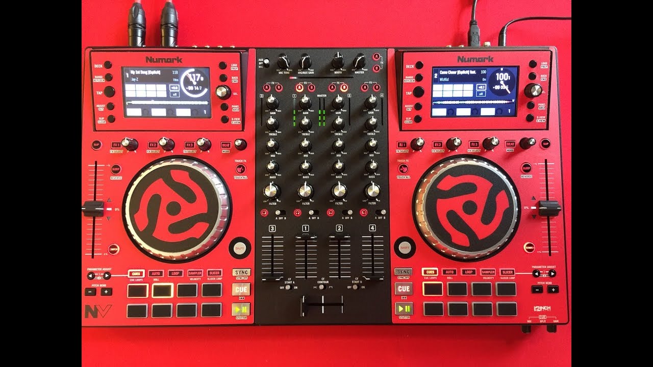 | DJ Alex 🎧 | 12 Inch Skinz Time Lapse Install on a Numark NV | - YouTube