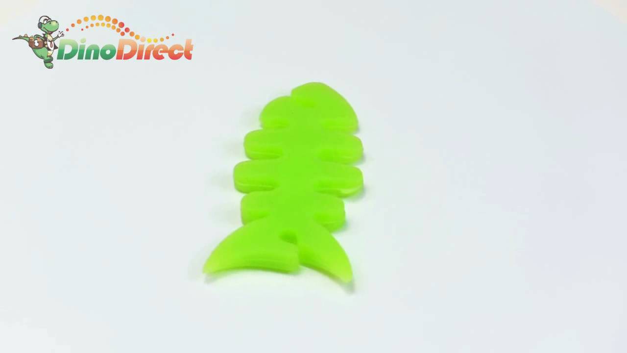 iPod MP3 MP4 MD Fishbone Earphone Cable Wire Cord Wrap Organizer Green ...