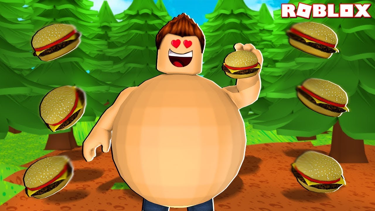 ME VUELVO MÁS GRANDE Y MÁS GORDO EN ROBLOX !! - Roblox Fat Simulator 2 ...