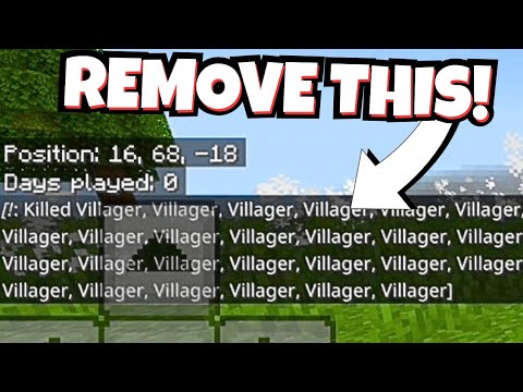 How To Remove Command Block "Output" Feedback In Minecraft Bedrock ...