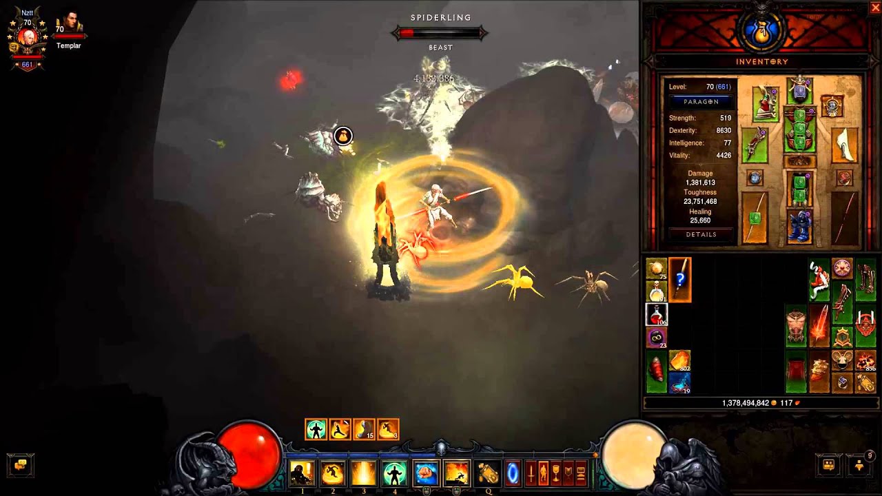 Diablo3 RoS Monk Build Monkey King's Garb - YouTube