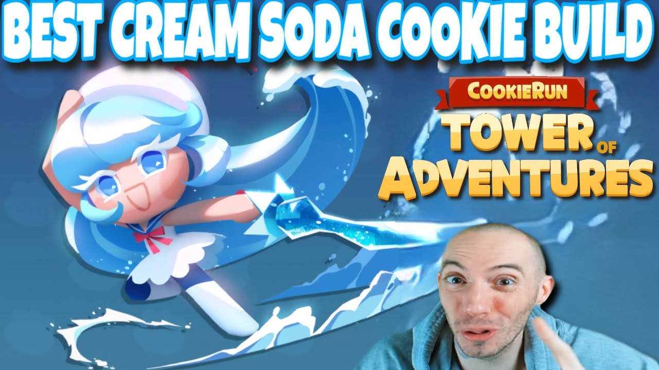 BEST Cream Soda Cookie Build Cookie Run Tower Of Adventures - YouTube