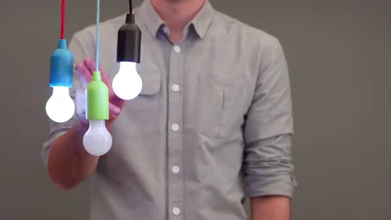 Pull lamp - YouTube