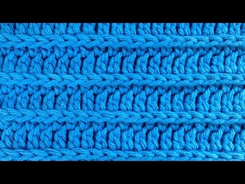 The Crochet Royal Ridge Stitch!
