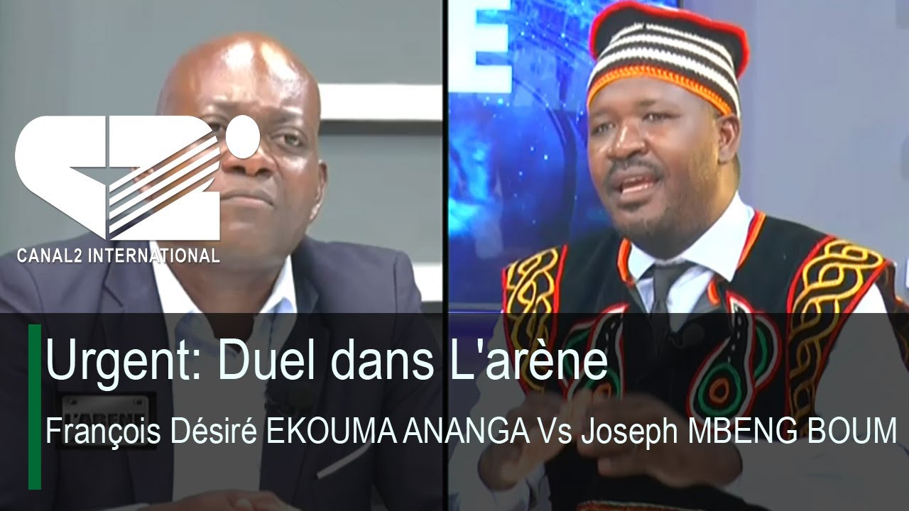 🔴Urgent: Duel dans L'arène : François Désiré EKOUMA ANANGA Vs Joseph ...
