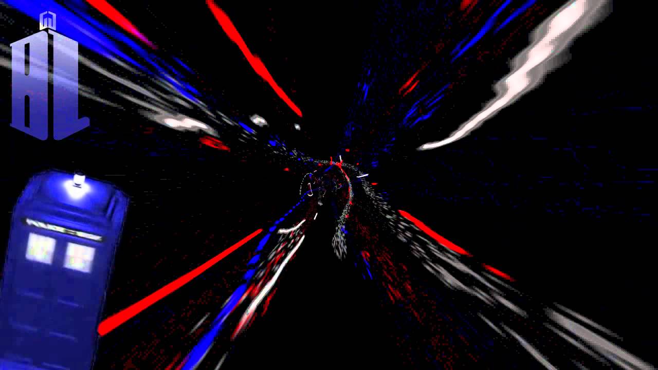 TARDIS In Vortex Animation - YouTube