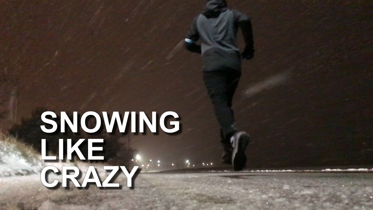 SNOWING LIKE CRAZY - YouTube