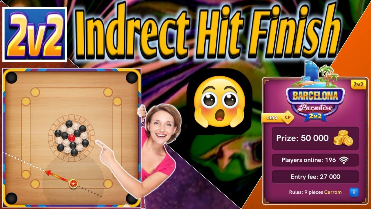 Dangerous Finish 😱 Indrect Hit 2v2🔥Game Play #indrecthit #breaktofinish ...