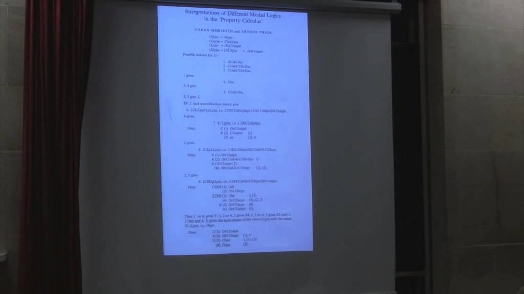 Arthur Prior Centenary Conference – Keynote: Jack Copeland - YouTube