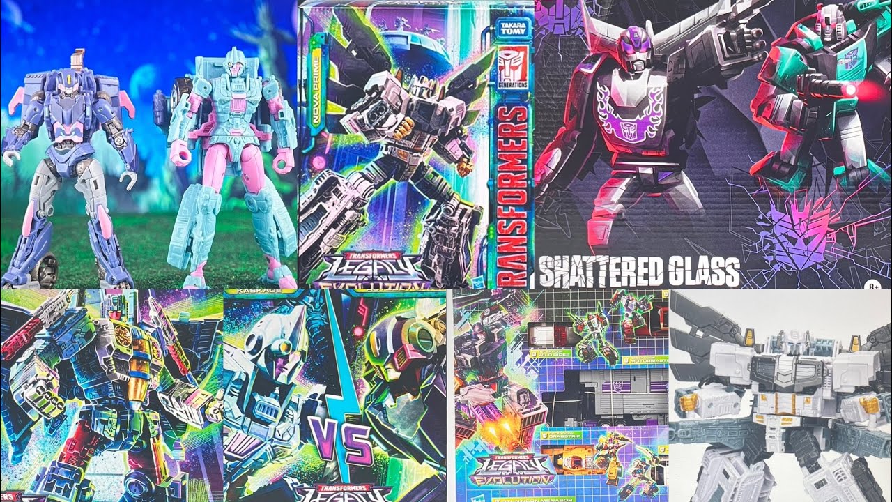 Transformers SDCC legacy evolution reveals Kaskade nacelle Nova prime ...