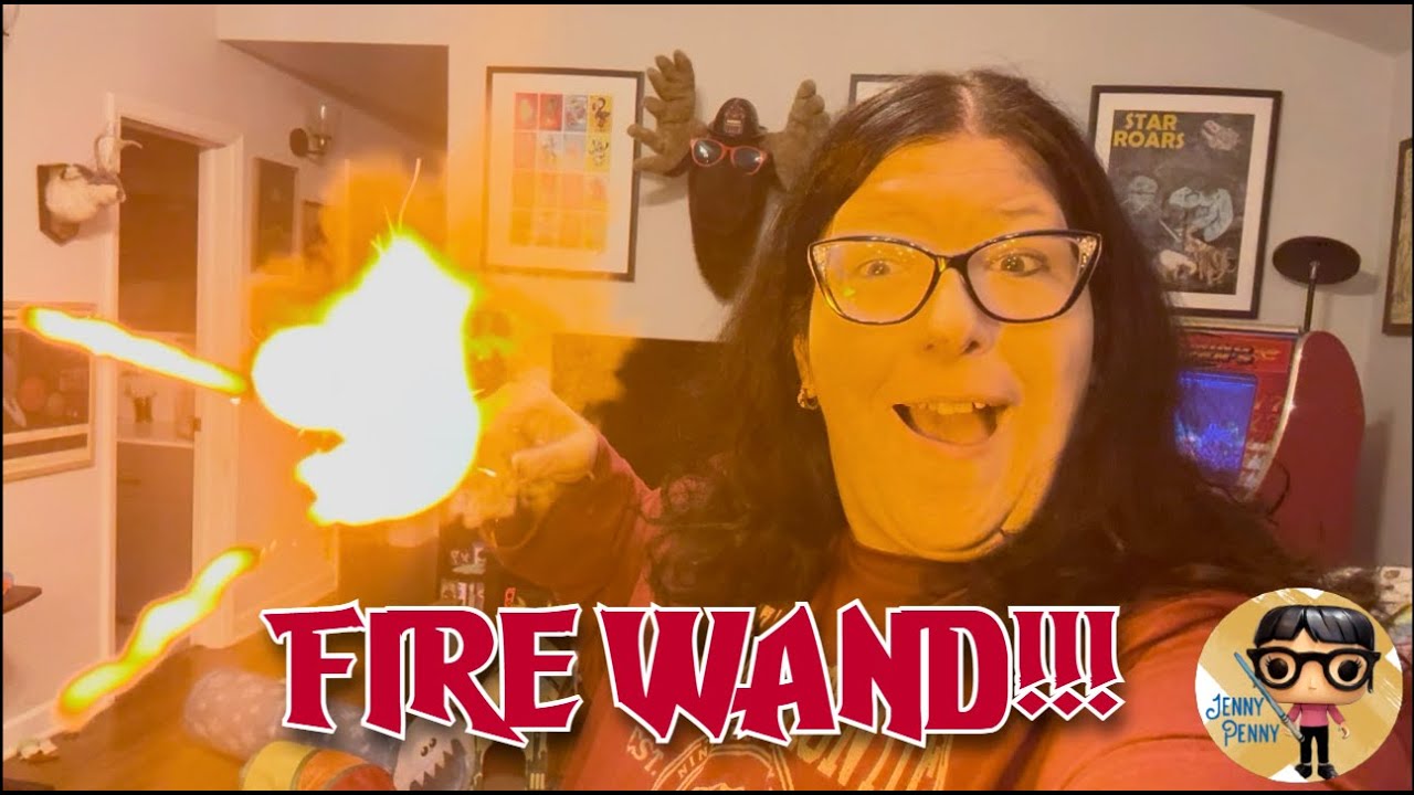 Lumitero Magic Fire Ball Wand!! Fire Balls!!! - YouTube