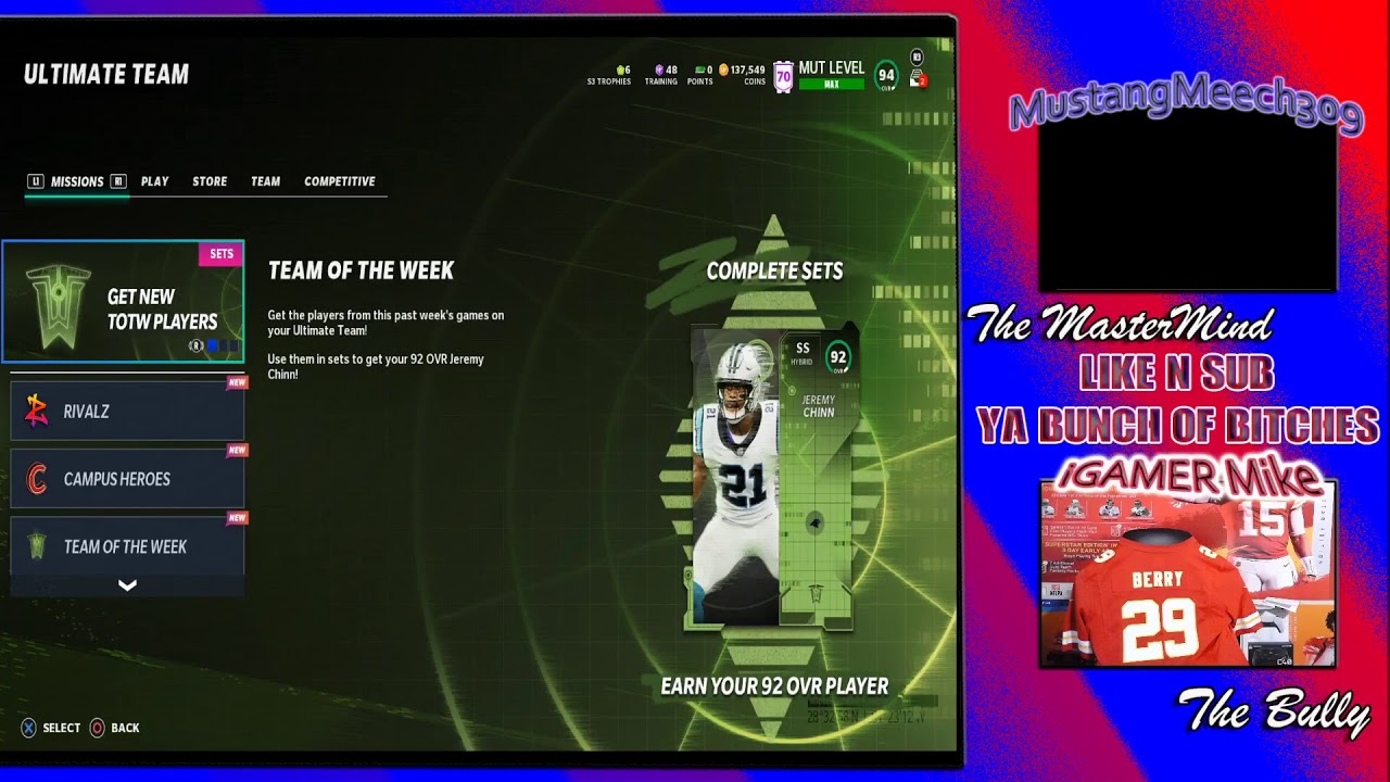 Madden 21 - Mut 21 H2H Duos Live Gameplay w/ iGAMER Mike - YouTube