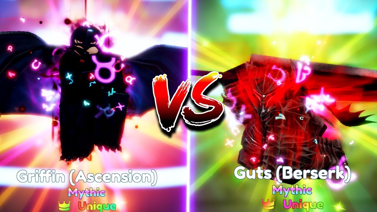 GRIFFIN VS GUTS? WHICH UNIT IS BETTER (Anime Adventures) - YouTube