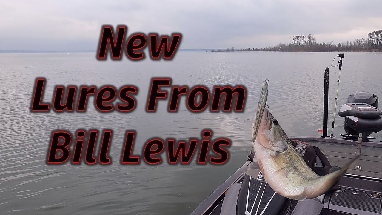 New fishing lures from Bill Lewis - YouTube