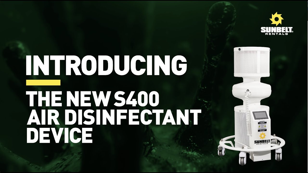 Introducing the S-400 Air Disinfectant Device - YouTube
