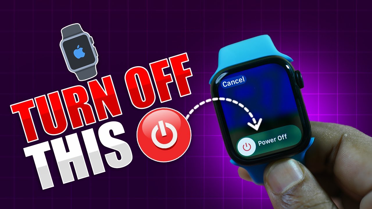 How to Turn Off Your Apple Watch Properly | Do It the Right Way - YouTube