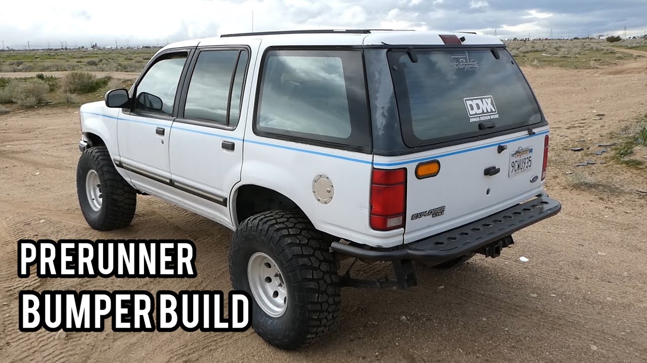 Explorer Prerunner Bumper Build - YouTube