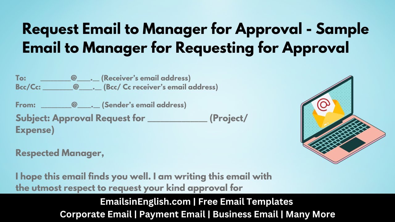 Request Email To Manager For Approval - Email to Manager for Approval ...
