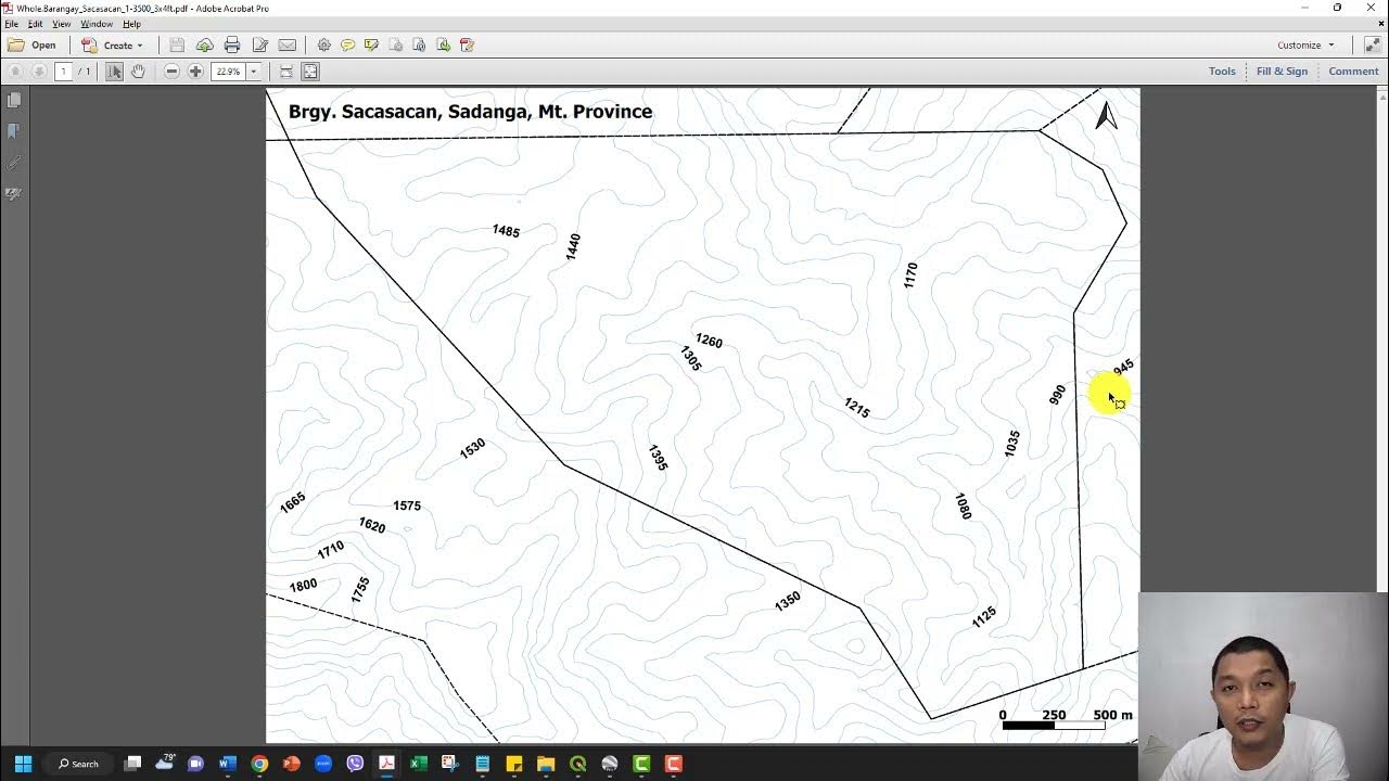 How to layout a Participatory 3-Dimensional Mapping (P3DM) base map - YouTube