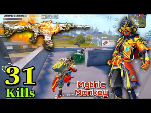 Maxed M416 Thunder + Mythic Monkey in LIVIK⚡️ - YouTube