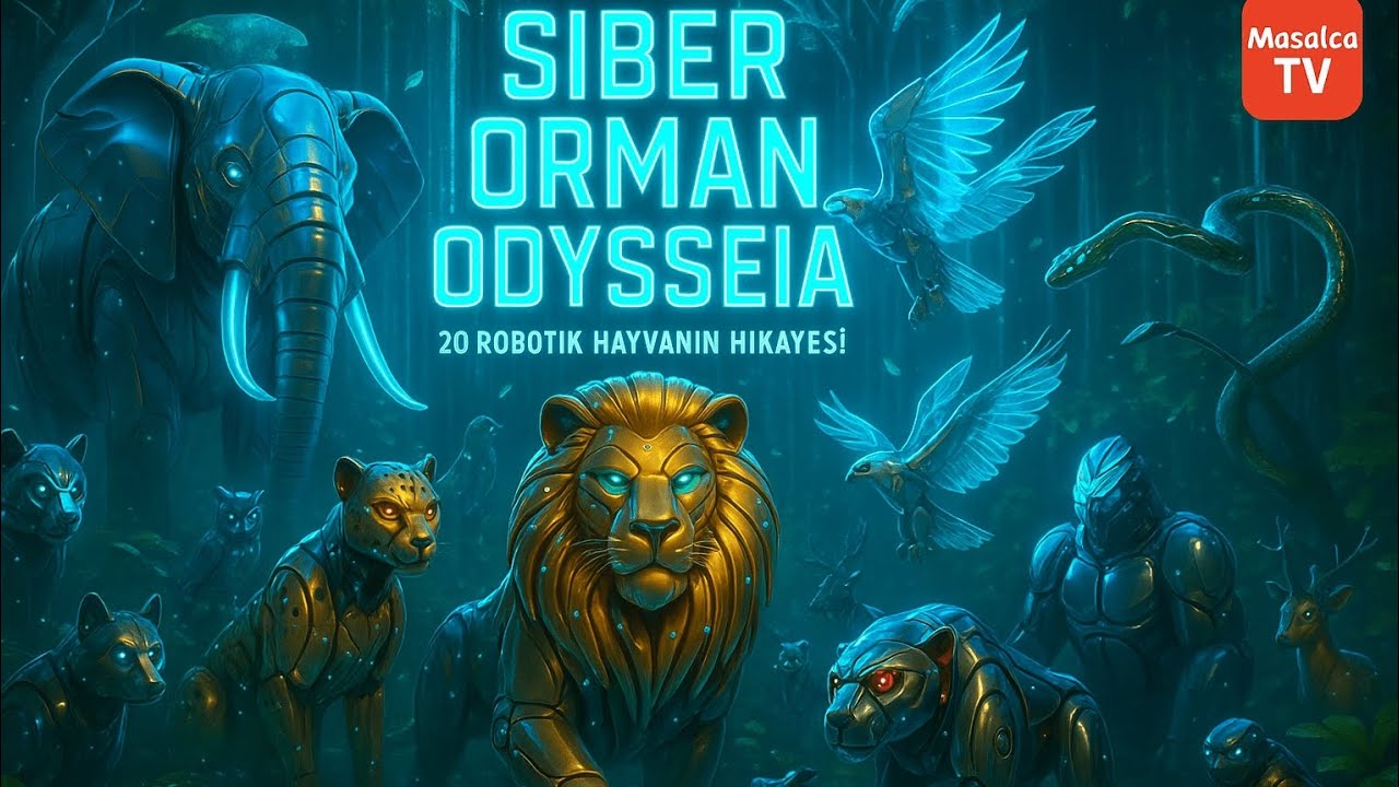 Siber Ormanda Macera 🌿🤖 | 20 Robotik Hayvanla Geleceğe Yolculuk ...