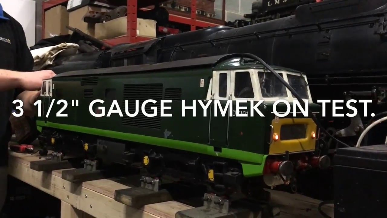 Hymek on test - YouTube