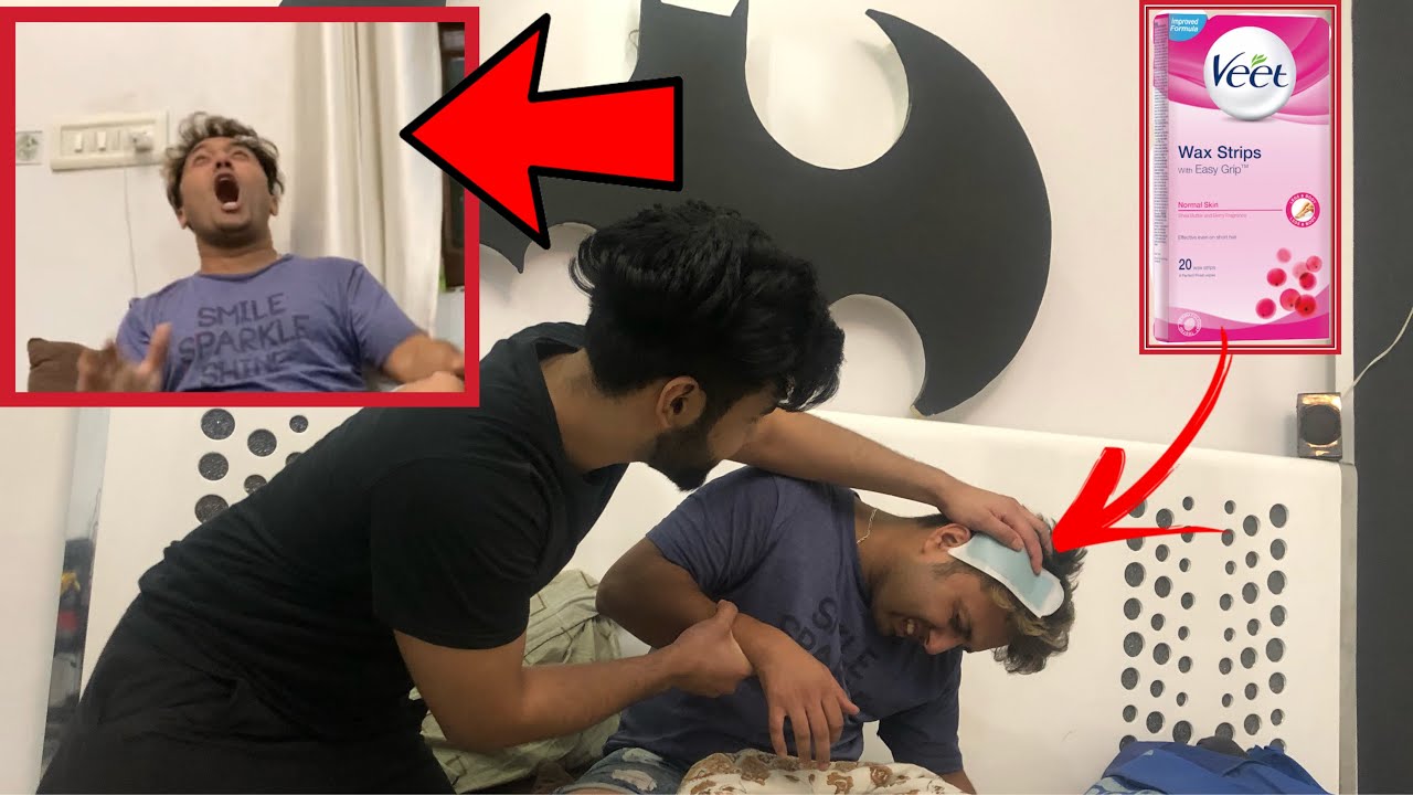 WAXING PRANK GOESS WRONG (TRY NOT TO LAUGH)2020/ANAS PATHAN - YouTube