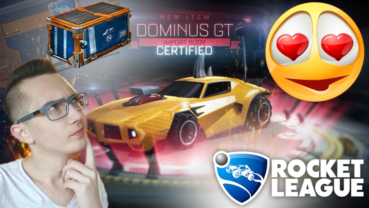 ROCKET League Case Opening x15 Otwieranie skrzynek #3 Dominus GT ...