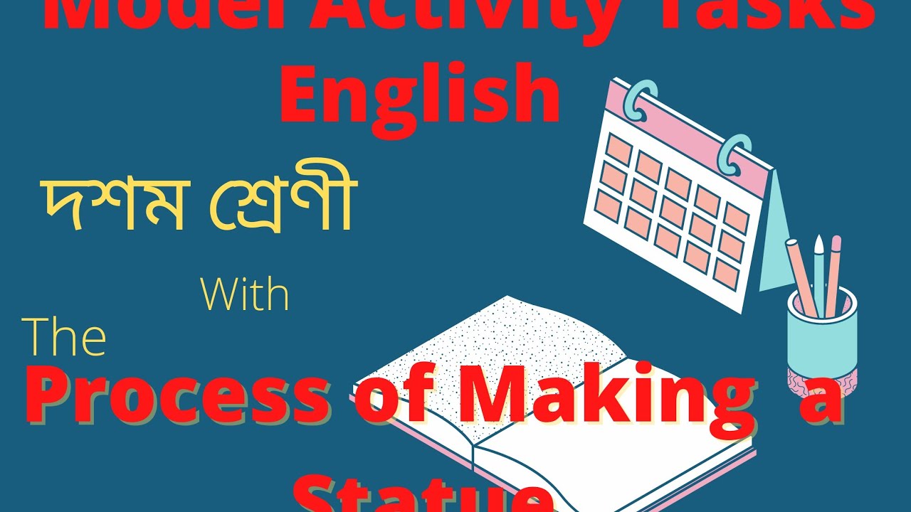 Model Activity Tasks English Class 10 with The Process of Making a ...