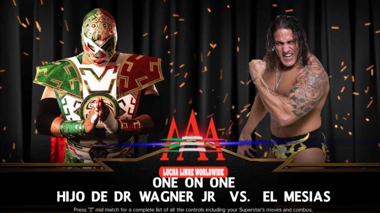 AAA - Hijo de Dr. Wagner Jr. vs El Mesias Alianzas 2025 Lucha Libre ...