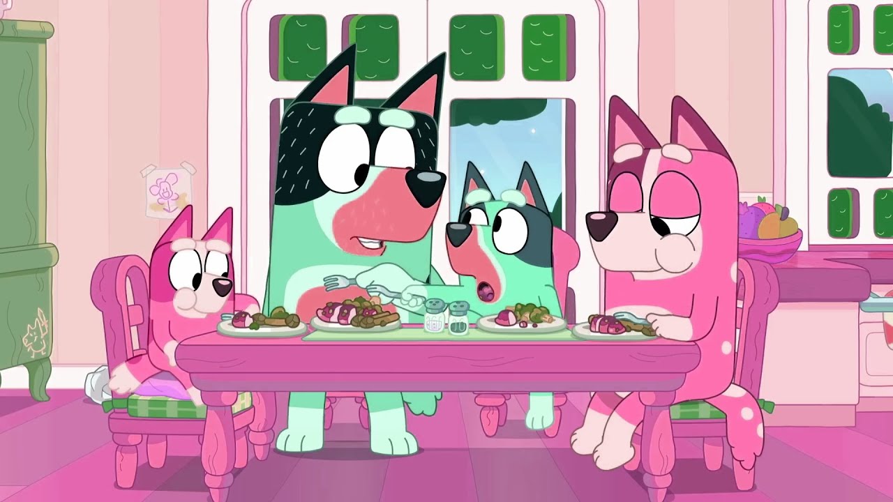 Bluey - Bluey Don't talk when your mouth is full! || Sponsored By ...