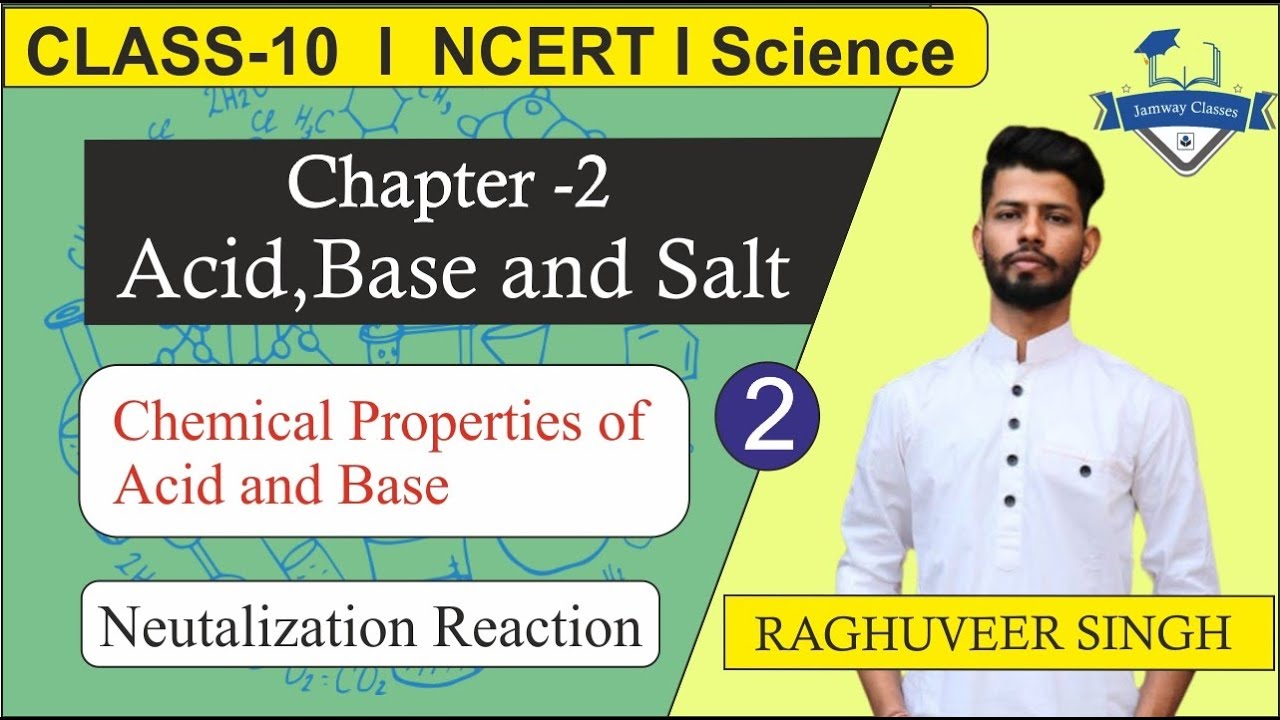 Chemical Properties of Acid & Base | Neutralization Reaction | Science ...