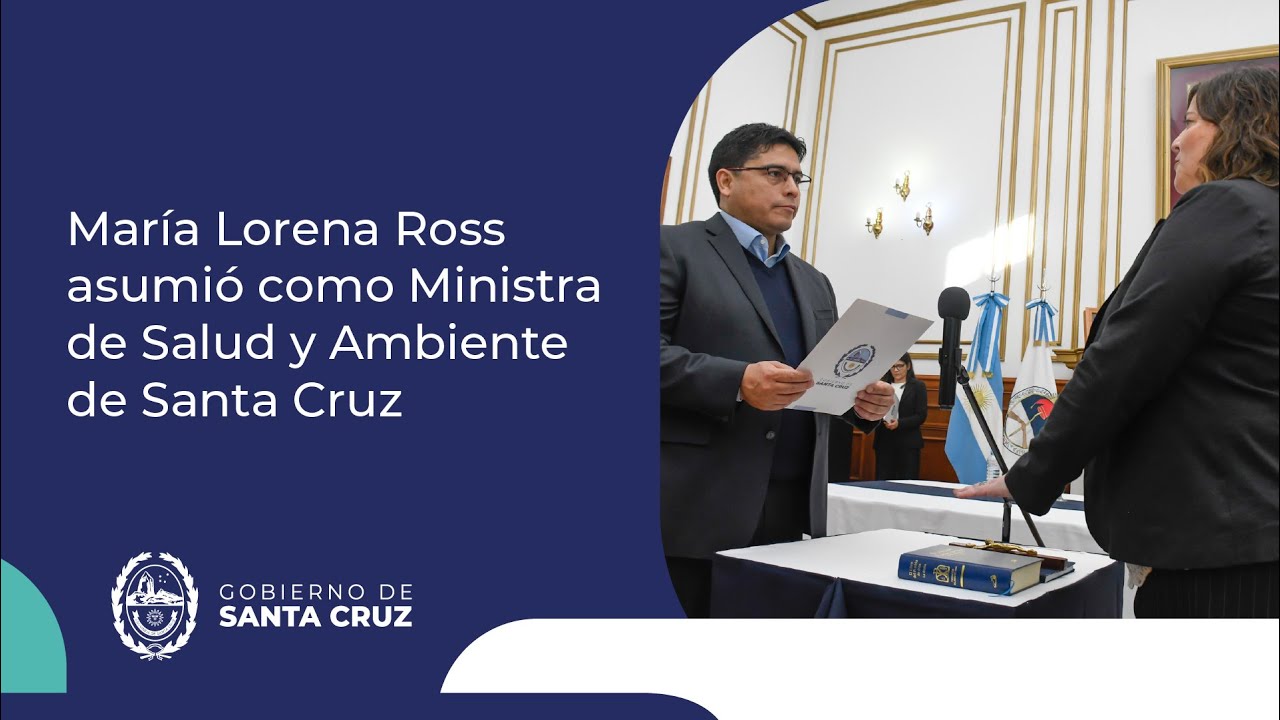 María Lorena Ross asumió como Ministra de Salud y Ambiente de Santa ...