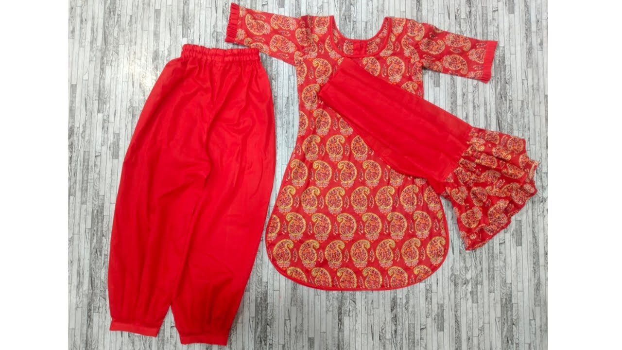 Learn easily how to cut and stitch designer jama for babies by ADIBA ...