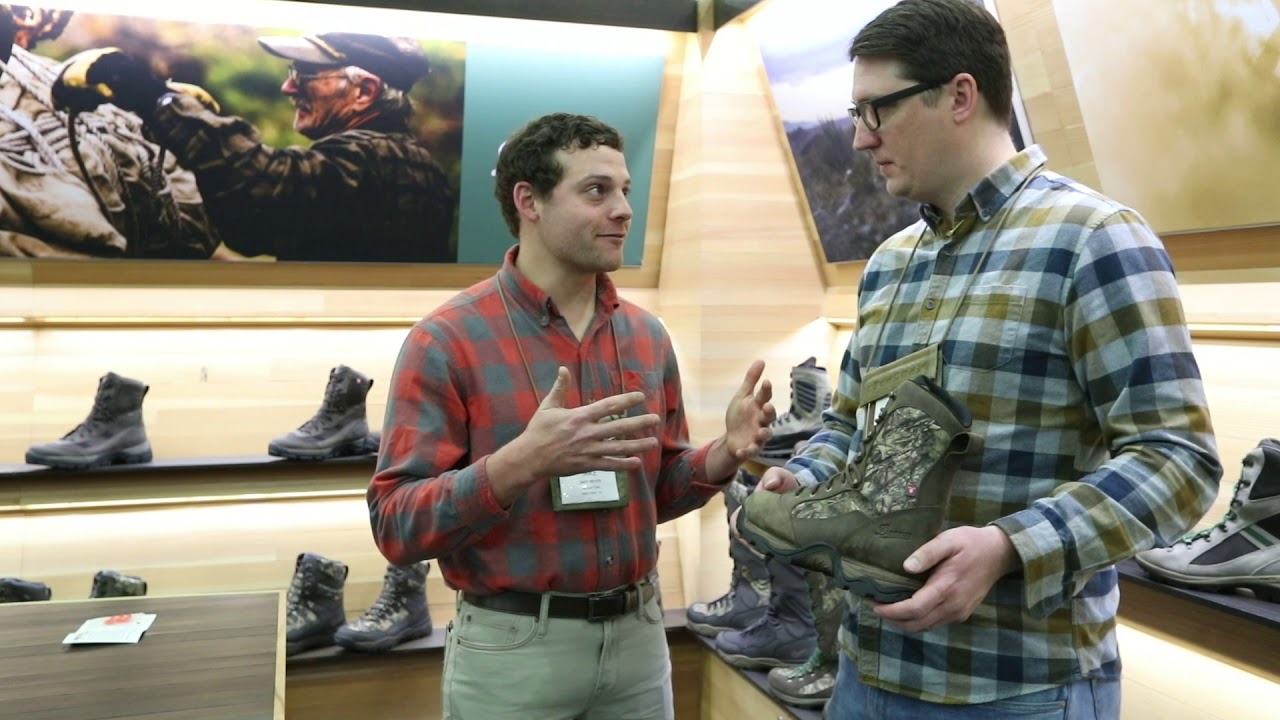 Danner Boots in Mossy Oak - ATA Trade Show 2019 - YouTube