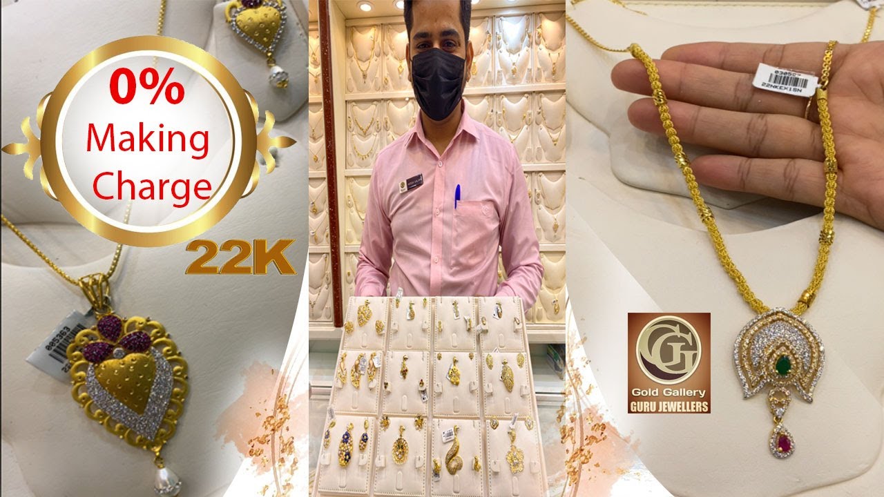 Latest gold jewelry | NO making charge 22k gold In Guru Jewellers ...