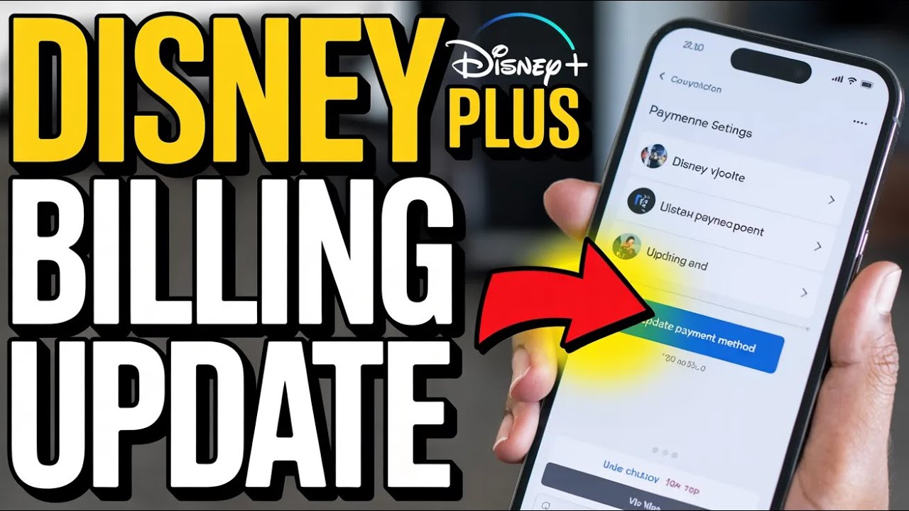 How to Update Your Disney Plus Payment Method – Billing Update - YouTube