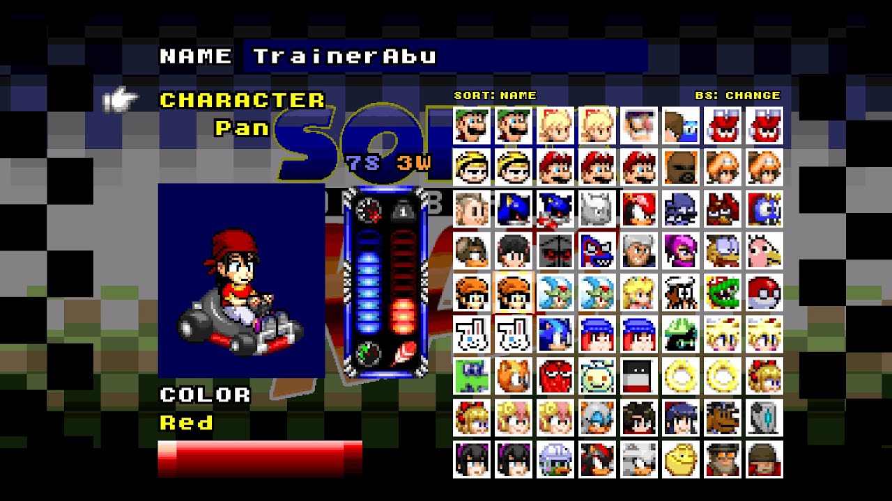 Pan's Sonic Robo Blast 2 Kart Netplay Saiyan Sprint 🌟🏎️ - YouTube