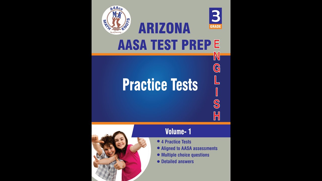 Arizona AASA 3rd Grade ELA Practice Vol 1 – Book Preview - YouTube