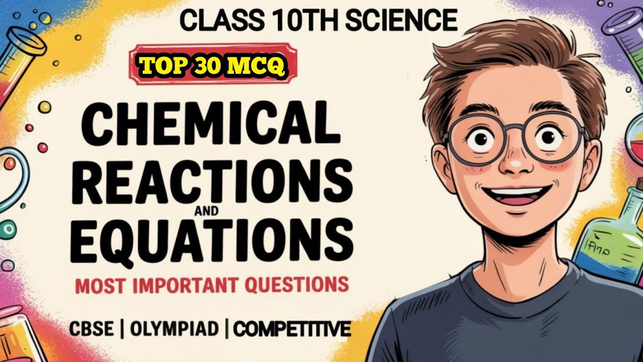 Best Mcq Class 10 Chemical Reactions And Equations || mcq class 10 ...