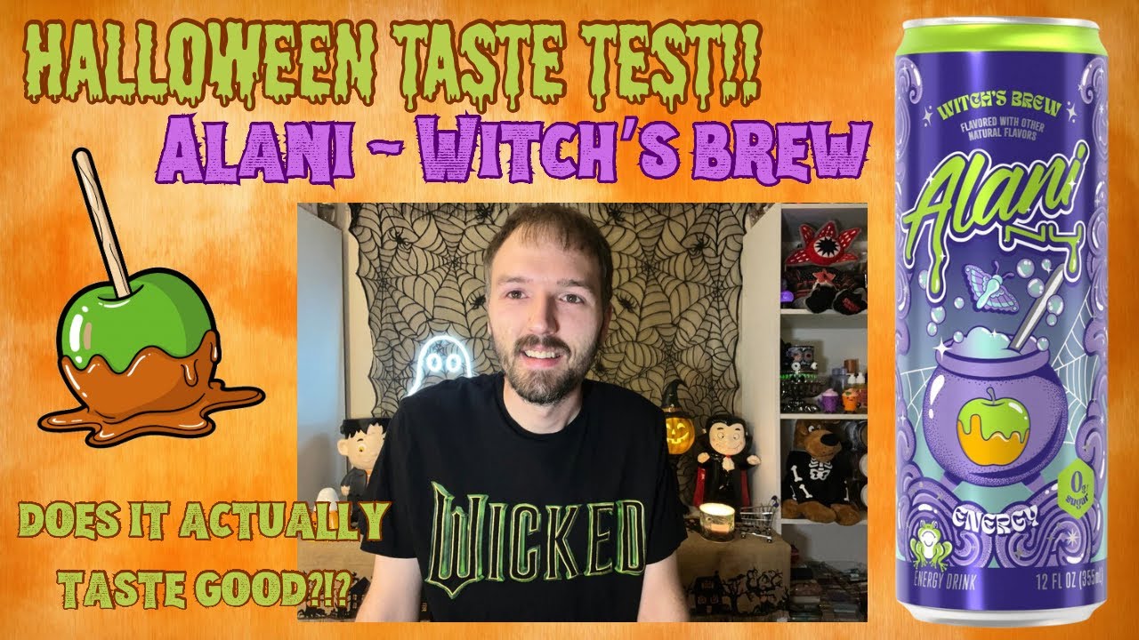 Halloween Taste Test!! Alani ~ Witch’s Brew 🍏 - YouTube